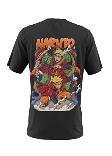 Buy Crazymonk Naruto Uzumaki Half Sleeve T Shirt Black S At