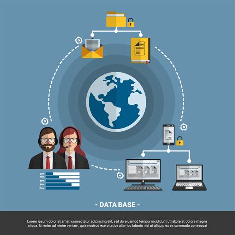 Data Base Vector Element Collection 171842 Vector Art At Vecteezy