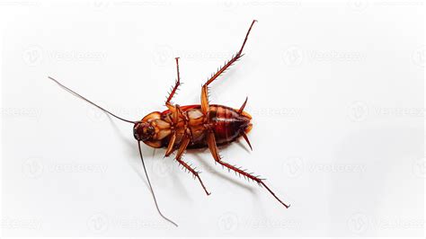 Cucaracha Actitud Aislado En Blanco Antecedentes Cerca Arriba De Muerto Cucaracha Imagen