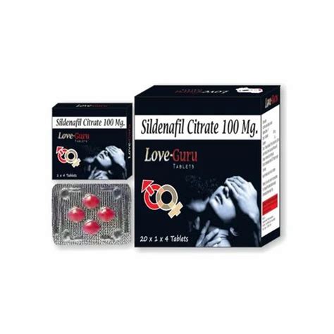 Sildenafil Citrate 100mg At Rs 280box Pharmaceutical Tablets In