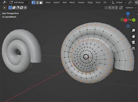 Modelling A Spiral Shaped Object Modeling Blender Artists Community