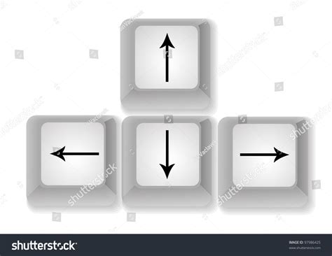 Arrow Key Keyboard Over 2851 Royalty Free Licensable Stock Vectors And Vector Art Shutterstock
