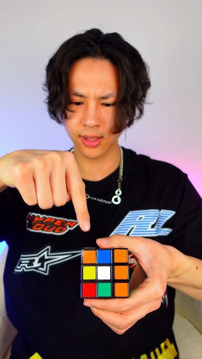 Rubiks Cube Hack Solve In One Second 🤫 Youtube