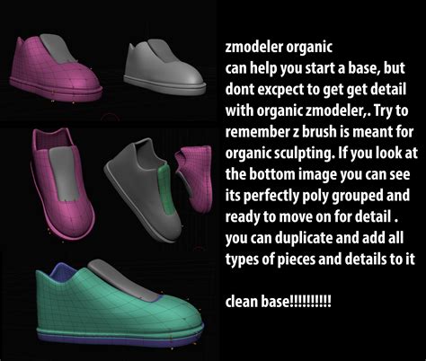 Z Brush R Tips Zmodeler Nan Mesh Array Mesh Zremesher By Thebest