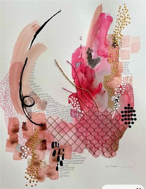 Pin By Emily Frost On Art Collageassemblages In 2025 Abstract Watercolor Art Collage Art