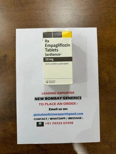 Jardiance Empagliflozin 10mg Tablets At ₹ 639stripe Anti Diabetic In