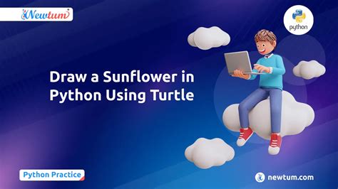 Draw A Sunflower In Python Using Turtle