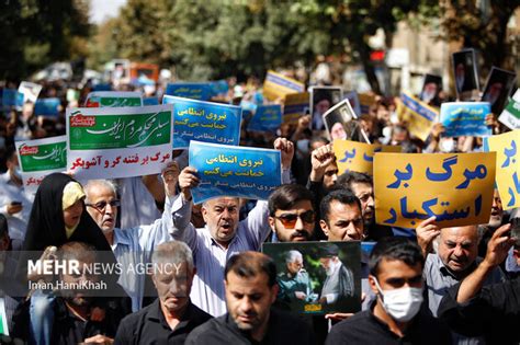 خروش خوزستان در محکومیت اغتشاش مردم پای نظام هستند خبرگزاری مهر