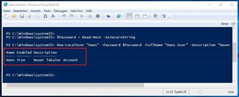 Mit Der Powershell Benutzer Anlegen It Learner