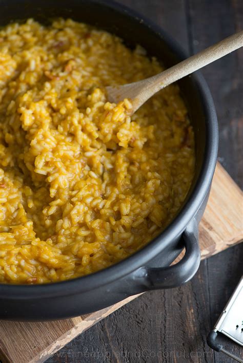 Creamy Maple Bacon Pumpkin Risotto Pumpkinweek