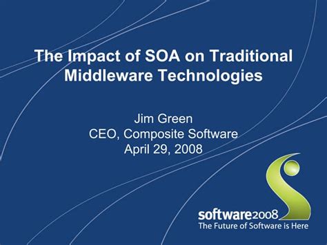 The Impact Of Soa On Traditional Middleware Technologies Ppt