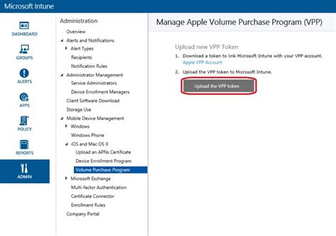 Configure Synchronization For Apple Vpp In Microsoft Intune Msendpointmgr