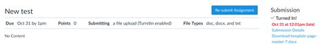 Assignments Submission Time Is Wrong Issue Instructure Canvas Lms GitHub