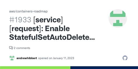 Service Request Enable Statefulsetautodeletepvc Feature Gate On Kubernetes 123 · Issue