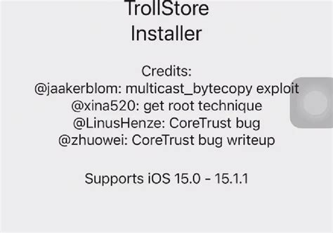 苹果ios超简单ios无需越狱永久签名ipa文件软件教程——trollstore