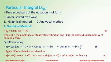 Single Degree Of Freedom Systems Forced Vibrations Pdf