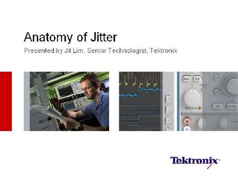 Anatomy Of Jitter Tektronix