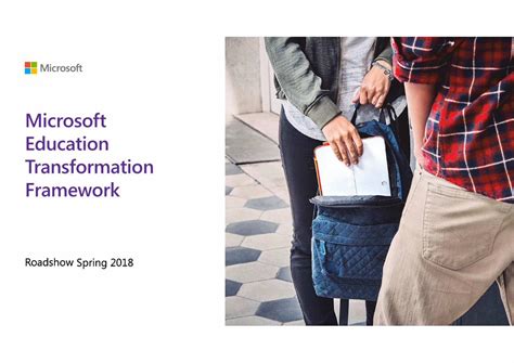Pdf New Microsoft Education Transformation Framework · 2018 4 11 · Education Transformation