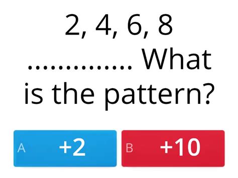 Number Patterns Is Increasing Or Decreasing Kuis