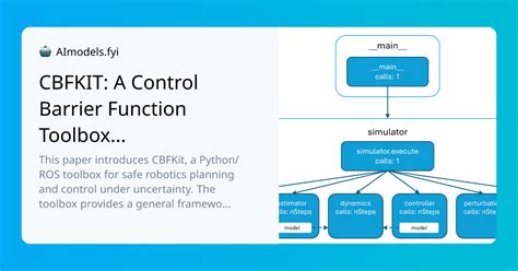 Cbfkit A Control Barrier Function Toolbox For Robotics Applications Ai Research Paper Details