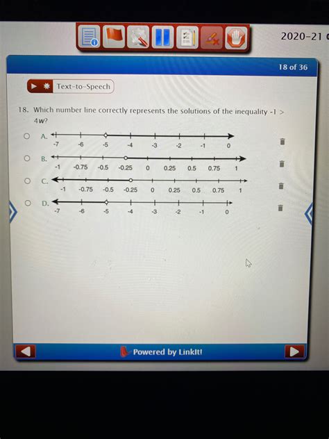 answered 18 which number line correctly… bartleby