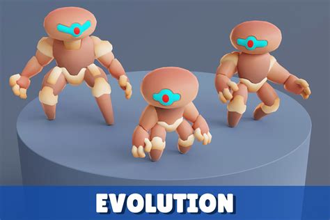 Robot Characters Zury 3d Robots Unity Asset Store