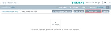 Uploading Example App Industrial Edge Documentation