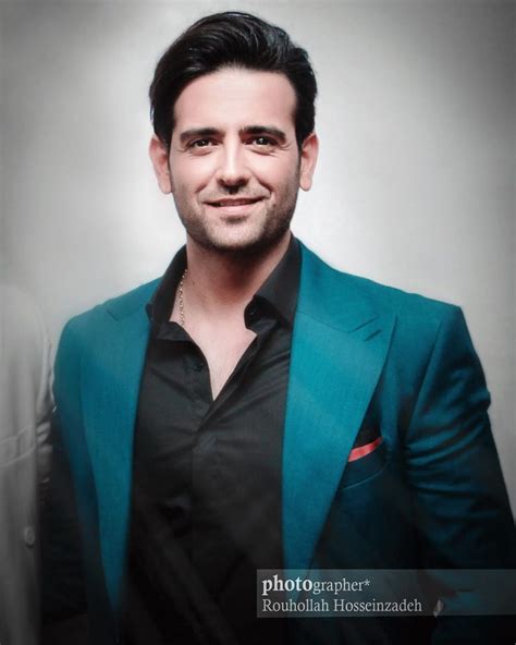 استایل خاص امیر حسین آرمان با پیراهن مشکی و کت دیدنی ️ باحال مگ