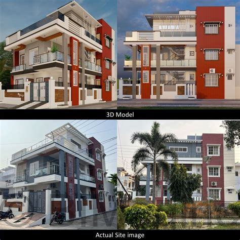 Indianarchitecture Sketchup Architecturedesign Rendering Constructiondrawings Bimagine