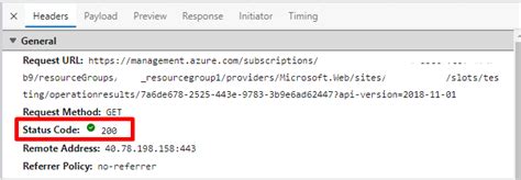 Using Operation Results Api To Check The Progress Of Deployment Slots Swap Operation In App Service