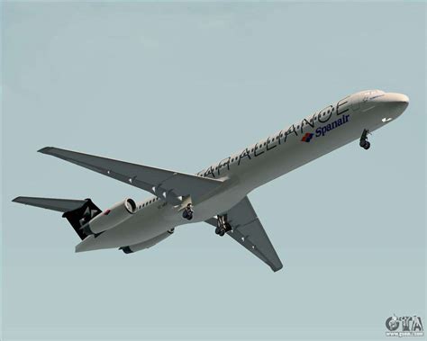 Mcdonnell Douglas Md 82 Spanair For Gta San Andreas