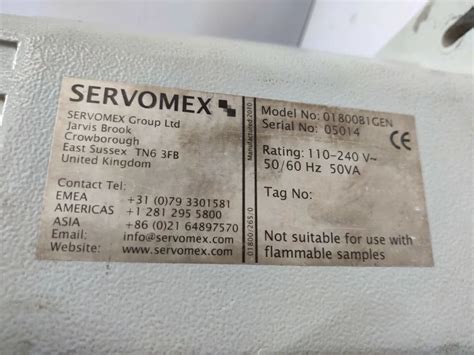 Servomex 1800b1gen 1800 Oxygen Analyser At ₹ 9999 Bhavnagar Shivaji Circle Area Bhavnagar