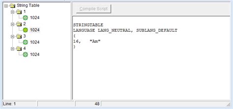 C Updating A String Table With Updateresource Stack Overflow