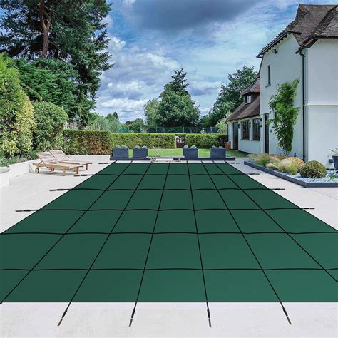 pool safety cover fits 20x40 ft inground pool ultra dense