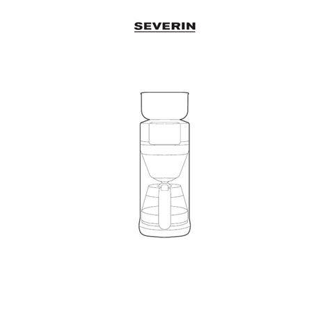 Bruksanvisning Severin Ka 4852 Kaffemaskin