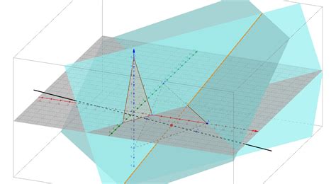 Linear Algebra Intersection Between Two Planes And A Line Mathematics Stack Exchange