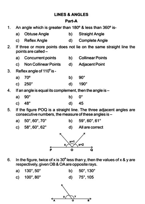 Lines And Angles Notes Pdf Class 9th Lines And Angles Notes PDF