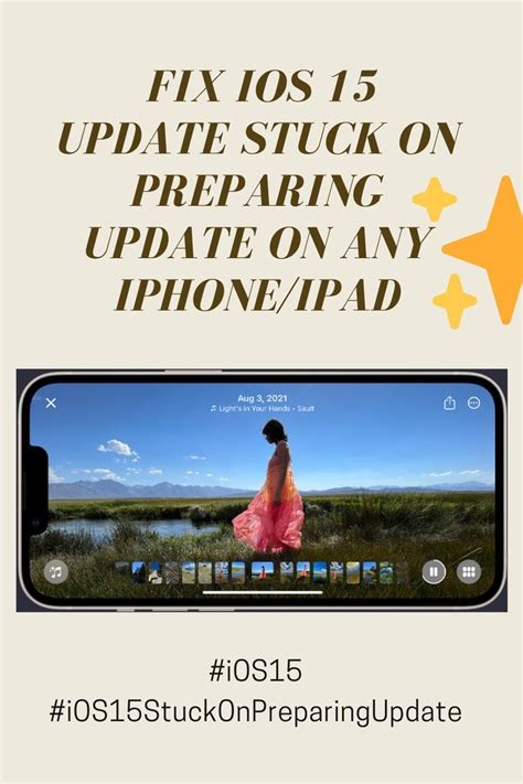 how to fix ios 15 update stuck on preparing update on any iphone ipad