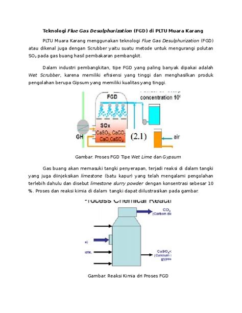 Doc Teknologi Flue Gas Desulphurization