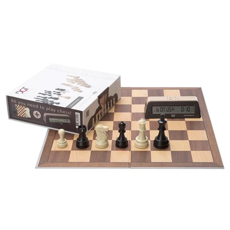 Шахматен комплект DGT Chess Starter Box, Kафяв - eMAG.bg