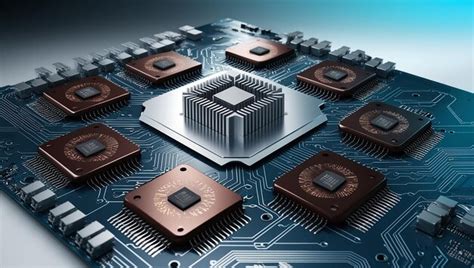 Circuit Board Technology Background Central Computer Processors Cpu Concept Motherboard Digital