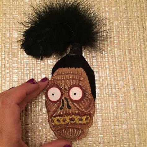 Large Beetlejuice Shrunken Head Etsy Beetlejuice Etsy Crochet Hats