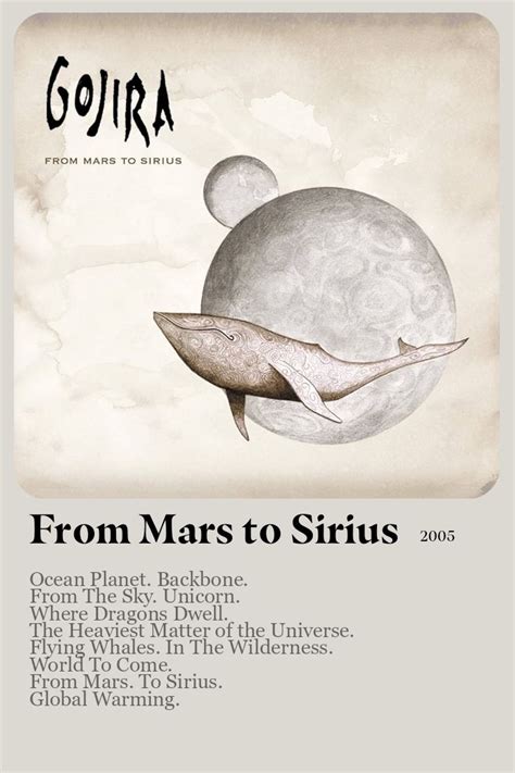 Gojira From Mars To Sirius Cover