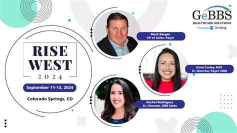 Gebbs Healthcare Solutions On Linkedin Risewest2024 Healthcare Riskadjustment Healthtech