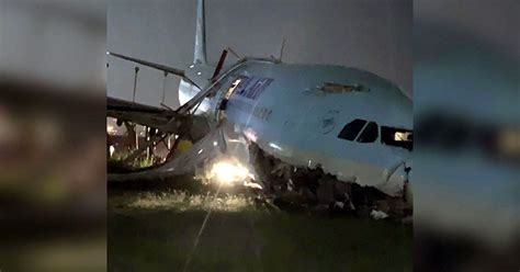 대한항공 여객기 필리핀 세부 공항 활주로 이탈 사고 인명피해 없어