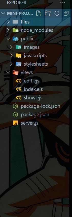 ejs and express and node js