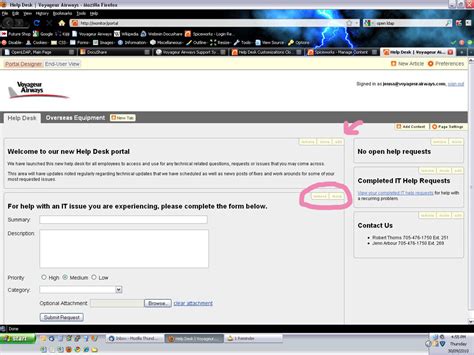 User Portal Ticket Submission Edit Function Spiceworks Support