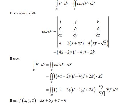 Answered Use Stokes Theorem To Evaluate CFdr Bartleby