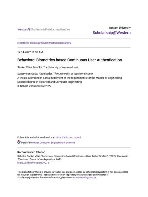 behavioral biometrics based continuous user authentication pdf